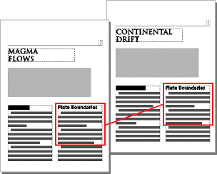 Import text into structured documents