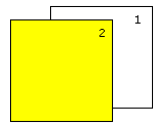 Layer positioned text boxes